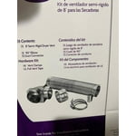 8 ft. Semi-Rigid Dryer Vent Kit with Close Elbows and Flexible Duct ...