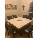 Steve Silver Montibello Marble Top Writing Desk with Optional Chair ...