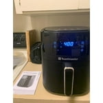 Toastmaster Small Air Fryer Basket, 2.6L (2.75 quart) Capacity, Black ...