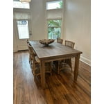 Riverdale Solid Pine Wood Dining Room Table with Leaf Extension ...