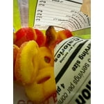 Great Value Peach Rings Chewy Candy 6 oz with Bright Colors and Peach ...