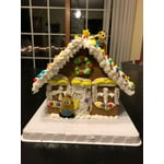 Minions XMAS Gingerbread House Kit, Pre-Baked, Easy Build, 29oz ...