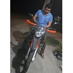 Motocicleta DM250 NEGRO NARANJA ITALIKA Doble Propósito | Walmart en línea