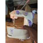 KPCB Mini Portable Sewing Machine with Sewing Kit & Extension Table ...