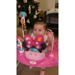 Bright Starts Disney Baby Minnie Mouse PeekABoo Activity Jumper, Infant ...