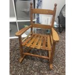 Jack Post Small Wooden Rocking Chair for Children Ages 1-3, Indoor ...