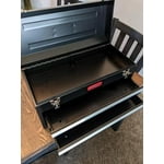 Free Shipping! Hyper Tough 20-inch Steel Tool Box with 2 Drawers, Flip ...