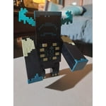 Minecraft Large Warden Figure with Sensors, Lights, Sounds, Attack Mode ...