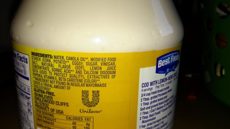Best Foods Mayo Nutrition Label | Besto Blog