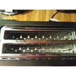 Elite Gourmet ECT-3100 Electric 4 Slice Wide Long Toaster - Walmart.com