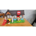 Fisher-Price Little People Horse Stable Toddler Playset with Sounds, 6 ...