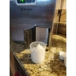 Sycees Countertop Ice Machine, 44lbs/24H, 2 in 1 Maker & Shaver, Auto ...