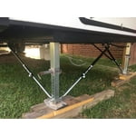 BAL 23216 Lock-Arm Stabilizing Bar Pair Stabilizer Kit for Jack Landing ...