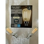 Better Homes & Gardens ST12 LED Vintage Light Bulb, 4.5 Watts (60W ...