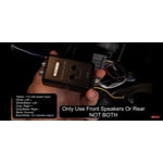 Scosche LOC2SL Line Output Converter, RCA Audio Signal Converter for ...