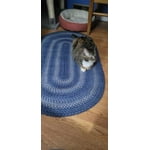 Homespice Prescott Jute Black 4x6' Braided Rugs Oval Rugs for Living ...