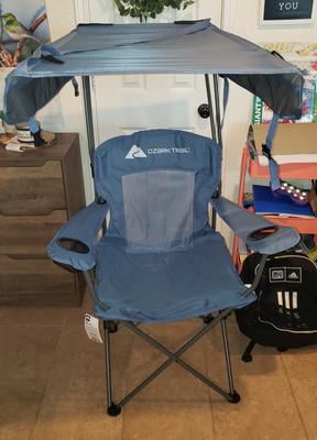 Ozark trail sand island shaded canopy camping chair store