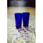 Libbey Cobalt Blue Flare Tumbler Glasses, 8 Set Dishwasher Safe for ...