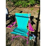 GCI Outdoor Kickback Rocker Foldable Rocking Camp Chair, Green Retro ...