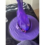 Halloween LED Light Up Witch Hat Glowing Witches Caps Props Hanging ...