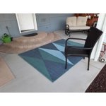Better Homes & Gardens 5' x 7' Rust Diamond Outdoor Rug - Walmart.com