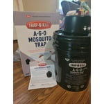 Springstar TK74010R AGO Mosquito Sticky Traps - Black, Pack of 2 ...