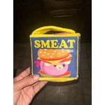 BARK Canned Smeat Canned Ham Meat Plush Pink, Blue, and Yellow Dog Toy ...