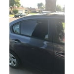 Black Magic Insta-Cling 5% VLT Tinted Car Window Privacy Film, Reusable ...