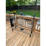 KingSo 8Ft Outdoor Heavy Duty Log Rack, Steel Firewood Holder with ...