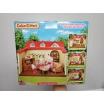 Calico Critters Sweet Raspberry Home, Dollhouse Playset with Figure and ...