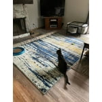 Abani Laguna Collection Area Rug Mid Century Modern Bedroom Living Room ...