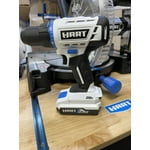 HART 20V Cordless 1/2-inch Drill/Driver Kit, 2-Speed, 475 in-lbs Torque ...