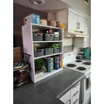 Mainstays 3-Shelf Bookcase with Adjustable Shelves, True Black Oak ...