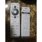 Onn+ Voice Remote Compatible with onn Streaming Devices and Google TV ...