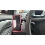 onn. Car Vent Phone Mount Compatible with 2.5" to 3.9" Wide Phones ...