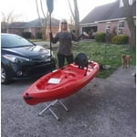 Lifetime Daylite 8 ft Sit-on-Top Kayak with Comfortable Backrest and UV ...