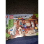 LEGO Minecraft The Trading Post 21167 Build Set Toy Kit for Kids (201 ...