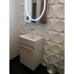 Art3d Bubble Design 19.7 in. x 19.7 in. PVC 3D Wall Panel (12-Pack ...