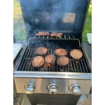 Expert Grill 3 Burner Propane Gas Grill in Red - Walmart.com