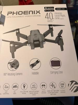 Customer reviews for Pre Owned Vivitar VTI Phoenix Foldable GPS Camera Drone with Wifi 32 Minutes Flight Time 2000 ft Range and Carrying Case Walmart