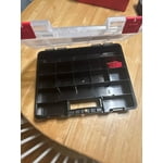 Hyper Tough 2-Pack Organizer, Stackable Plastic with 8 Movable Dividers ...