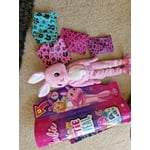 Barbie's Cute Animal Fantasy Reveal Fashion Doll with Bunny Plush ...