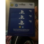 PlayStation Store $30 eGift Card Multipack 3 x $10 [Physical] - Walmart.com