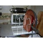 Mainstays White Wire Organization Rack-Use Vertical or Horizontal ...