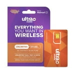 Ultra Mobile 30 Day Wireless Prepaid SIM Card Kit, Unlimited Plan with ...