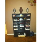 Sauder O'Sullivan Multimedia Storage Tower, Cinnamon Cherry Finish ...