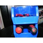 Akro-Mils Stackable Storage Bins, AkroBins Stacking Organizer, 7"x4"x3 ...