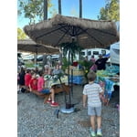 Outdoor Solar Powered LED Decorative Palm Trees for Patio and Christmas ...