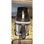 Farberware Deep Electric Basket Fryer, 3-Liter Filter, Stainless Steel ...