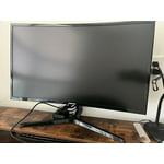 "Samsung 27"" Curved FHD VGA HDMI 60hz 4ms AMD FREESYNC Gaming Computer ...